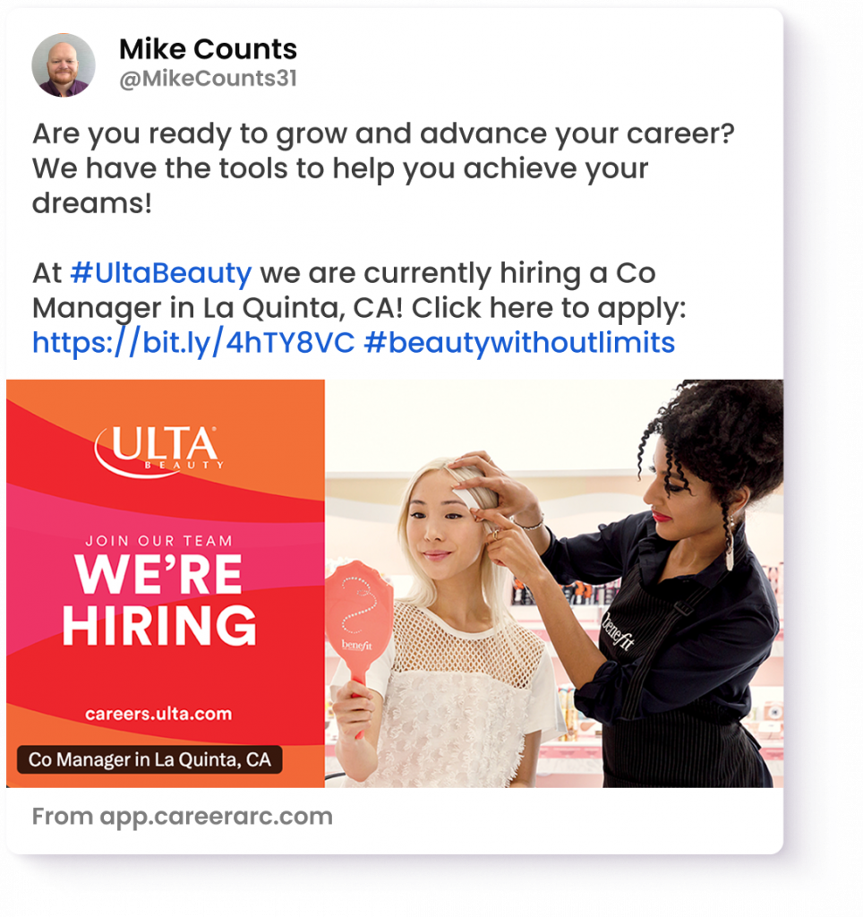 Social media job posts: 17 killer examples