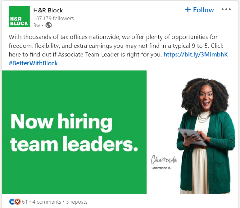 Social media job posts: 17 killer examples